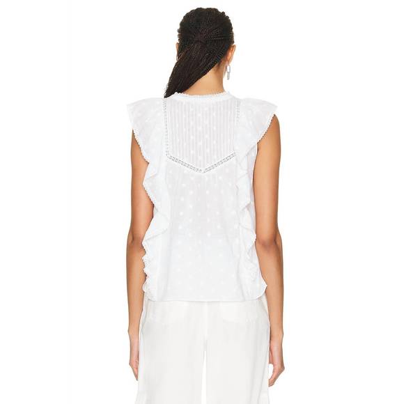 LoveShackFancy | Tops | New Loveshackfancy Charlsie Top In True White ...